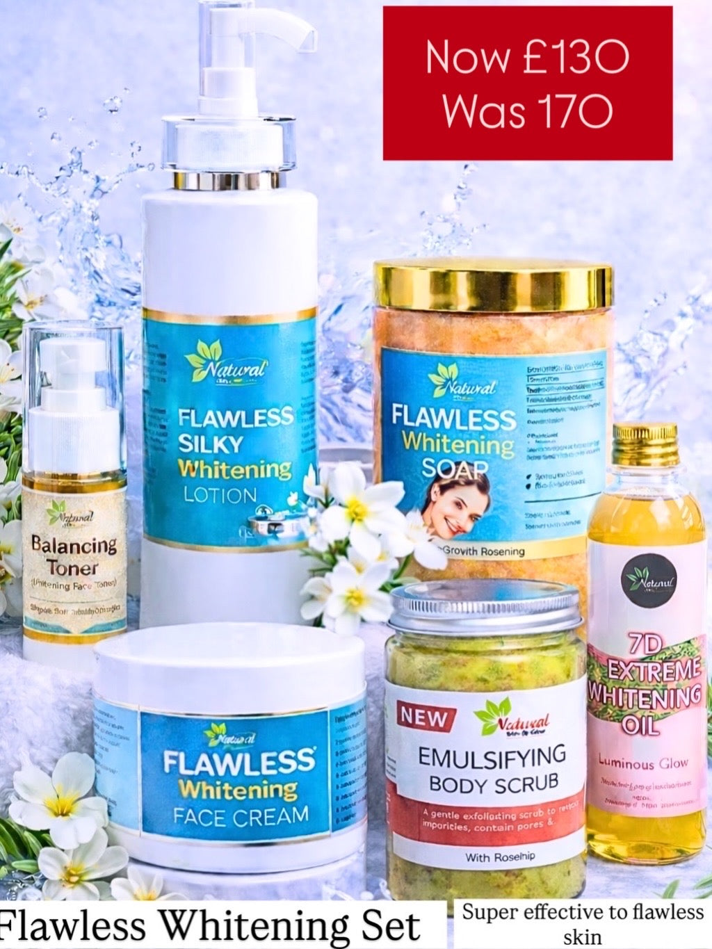 Flawless White Set – NaturalSkinGlow